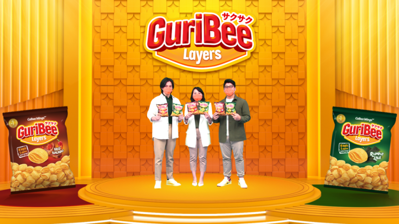 Pertama di Indonesia, Guribee Layers dari Calbee Wings dengan 4 Lapisan ...